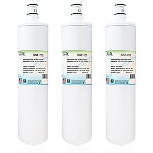 Swift Green Filters SGF-20S Compatible for BREW120-MS,HF20-S,5615103 Commercial Water Filter (3 Pack),Made in USA