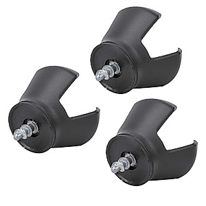 Golf Ball Pick Up Tool, Golf Putter Grip Golf Ball Retriever Putter Picker Made of Plastic Sucker for Golf Screws Tool, Golf Accessories Black for Men Women Golfer