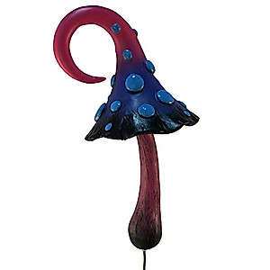 GlitZGlam Magical Miniature Mushroom Collection - 4 Fairy Garden Beautiful Miniature Mushrooms Included. A Gnome- Fairy Garden Accessory