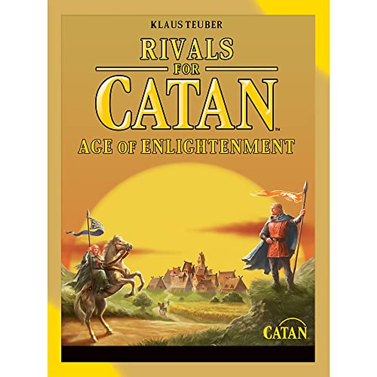 Rivals for CATAN Age of Enlightenment Card Game EXPANSION - Chart New Territories! Strategy Game for Kids & Adults, Ages 10+, 2 Players, 45-90 Minute Playtime, Made by CATAN Studio