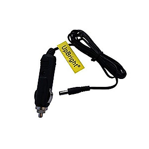 UpBright Car DC Adapter Compatible with Brother LB3692-003 PA-CD-600WR PocketJet 7 6 3 Plus PJ722 PJ723 PJ762 PJ763 PJ622 PJ623 PJ662 PJ663 PJ673 Mobile Printer 12-17V 12V Vehicle Battery Charger PSU