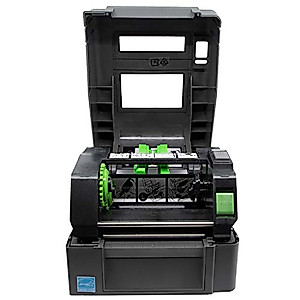 Brother TD-4420TN 4-inch Thermal Transfer Desktop Network Barcode and Label Printer, for Long Term Durable Labels and Barcodes, 203 dpi, 6 IPS, Standard USB 2.0, Serial, Ethernet LAN