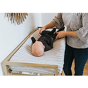 Premium Knit Diaper Changing Pad Cover"Midtown" by Copper Pearl