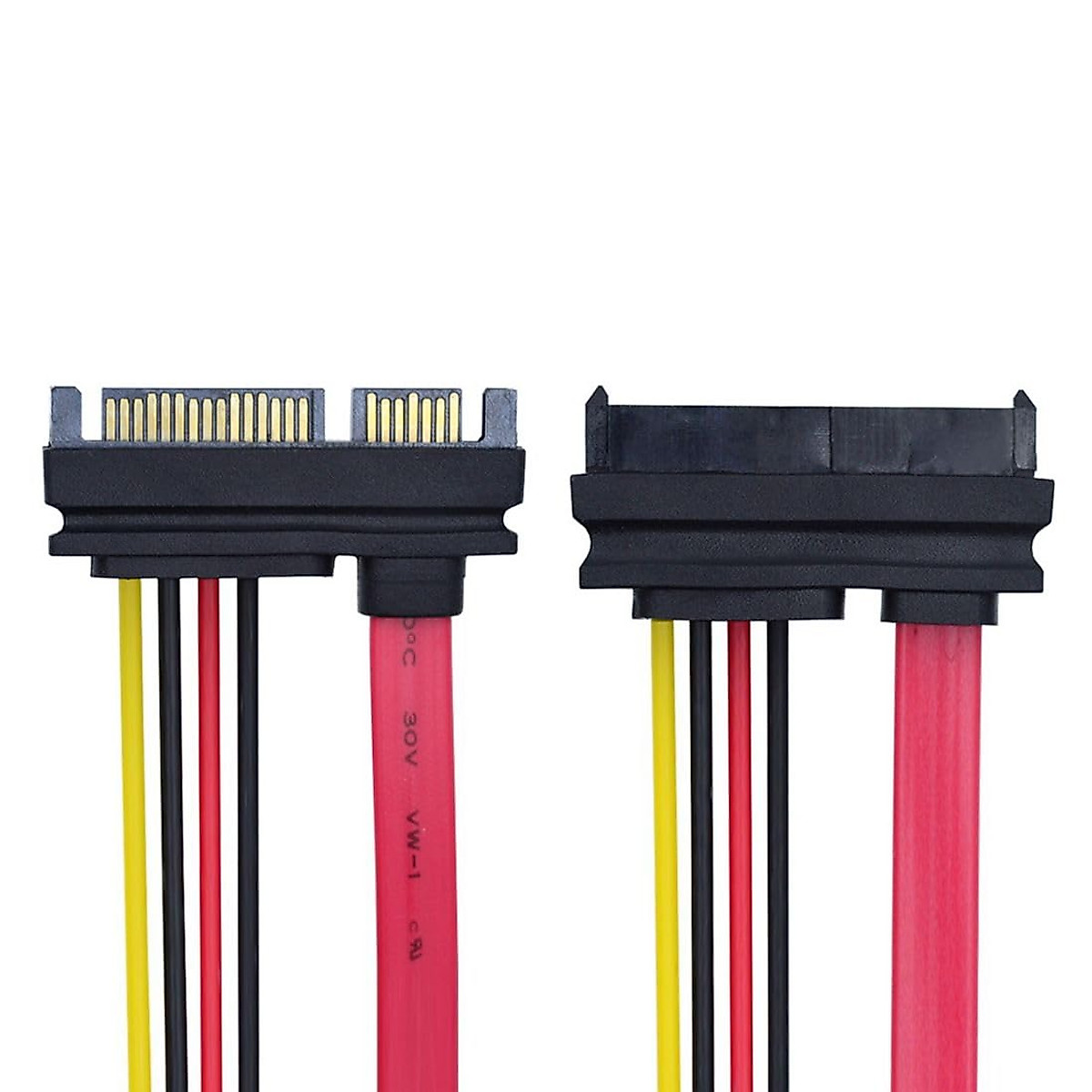ChenYang SAS to SATA Cable,SFF-8482 SAS 29Pin to SATA 22Pin Hard Disk Drive Raid Extension Cable