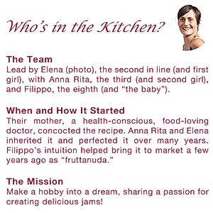 WellEatable Strawberry Jam Preserves, Organic Spread, 100% Italian Fresh Fruit, Only Two Ingredients, More Fruit +90%, Less Sugar, No Chemicals - Strawberry, 8.1 oz (Pack of 1)