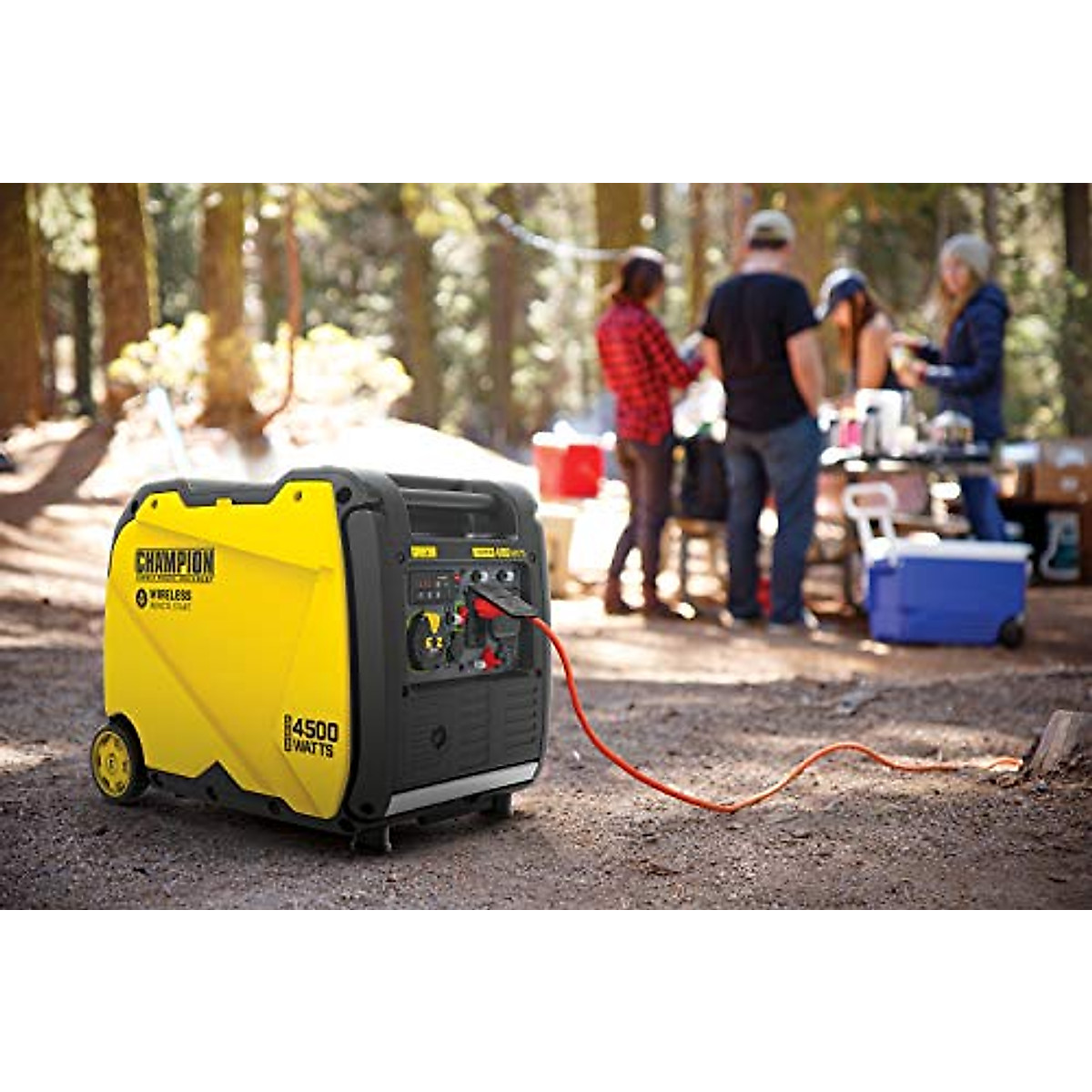 Champion Power Equipment 200987 4500-Watt RV Ready Portable Inverter Generator, Wireless Remote Start