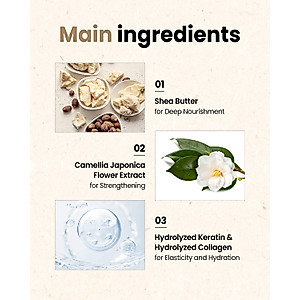 Kundal Shea Butter Intensive Silky hair Conditioner & Treatment Bar 100g, French Lavender, Hydraying, Nourishing Care for Damaged Hair, Compact Size, Zero Waste Design