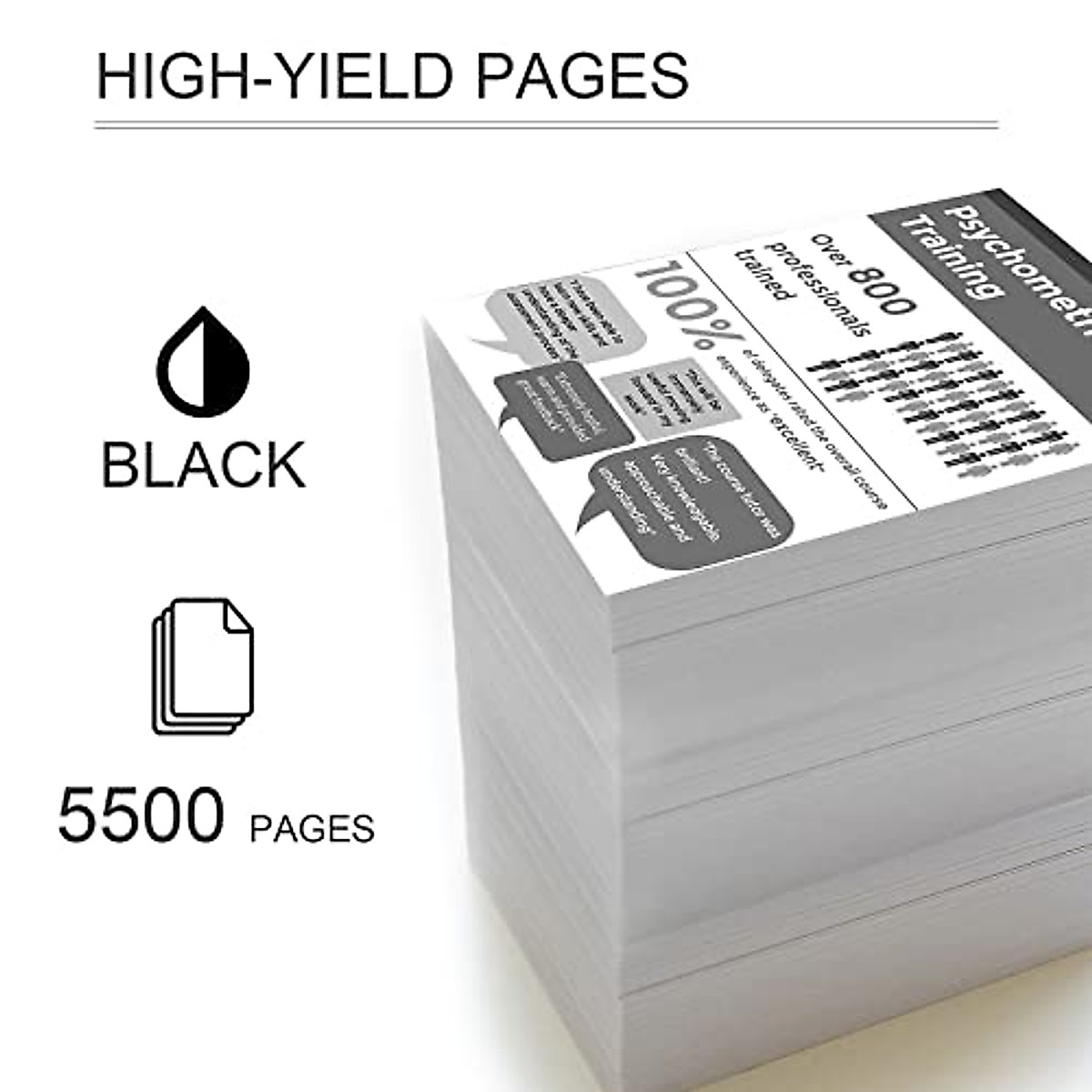 CRG106 106 Black Toner Cartridge: EAXIUCE 1Pack Compatible CRG 106 Toner Cartridge Black Replacement for Canon imageCLASS MF6540 MF6590 MF6595 MF6595CX MF6530 MF6550 MF6560 6580, 106 0264B001AA Toner