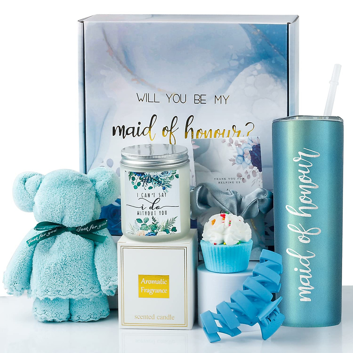 COLOAPT Maid of Honor Proposal Gifts,Will You be My Maid of Honor Gifts Box,Maid of Honor Proposal box for Engagement Wedding Gifts,Maid of Honor Proposal Gifts Bridal Bachelorette Party Gifts