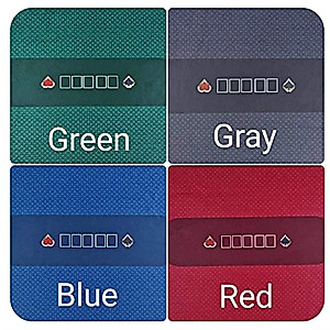 HG Home Game Series * Professional Poker Table, Made in New Jersy USA by Established Gaming Tables Crafts Men (Gray Felt Gray Rail)