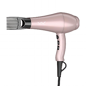 1875W Powerful Negative Ions Hair Dryer Ceramic Professional Far Infrared Blow Dryer 2 Speeds 3 Heating Settings With Diffuser Concentrator & Comb