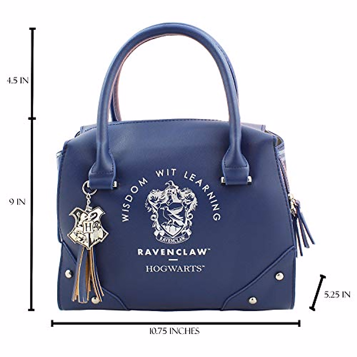 Harry Potter Purse Designer Handbag Hogwarts Houses Womens Top Handle Shoulder Satchel Bag Ravenclaw
