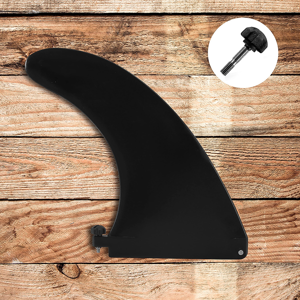 SereneLife Stand-Up Inflatable Paddle Water Fin - for Free-Flow Inflatable SUP Stand-Up Paddle Board Models SLSUPB06, SLSUPB08, SLSUPB105, SLSUPB125, SLSUPB135 & SLSUPB145 -PRTSLSUNEWFIN5