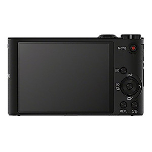 Sony DSCWX350 18 MP Digital Camera (Black) (Renewed)