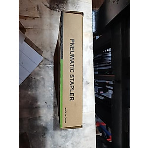 meite MT5016S Upholstery Stapler 20 Gauge 1/2-Inch Crown 1/4-Inch to 5/8-Inch Length Pneumatic Fine Wire Stapler with Safety