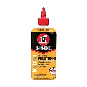 3-IN-ONE Fast-Acting Penetrant Drip Oil, 4 OZ