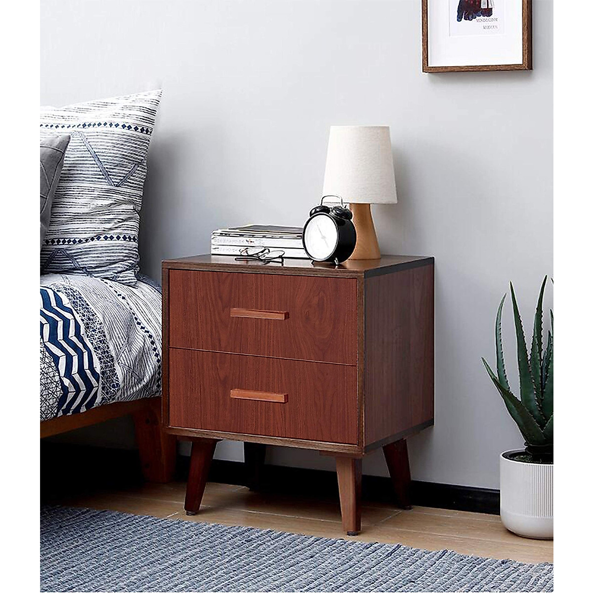 CiCiwind Red Brown Wood Peel and Stick Wallpaper Wood Grain Contact Paper Self Adhesive Film Removable Textured Wood Panel Decorative Wall Covering Faux Vinyl Cabinet Countertop 78.7”x17.7”