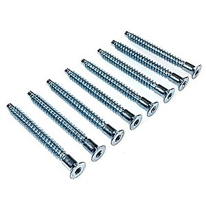 ReplacementScrews Shelf Screws Compatible with IKEA Part 104321/104322 (KALLAX Shelf Screws) (Pack of 8)