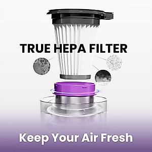 Cordless Vacuum Cleaner for Home | 400W Powerful Stick Vacuum | Long Runtime Detachable Battery | LED Display | Deep Clean for Hard Floor Carpet