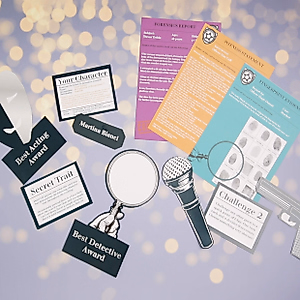 alking Tables Reusable Murder Mystery on The Dancefloor Kit Host Your Own Games Night Nightclub Disco 1970s Themed Dinner Party 3 Alternative Endings Fancy Dress Up Fun After Dinner Parties