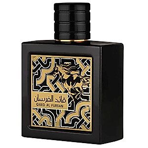 Lattafa Qaed Al Fursan for Unisex Eau de Parfum Spray, 3 Ounce