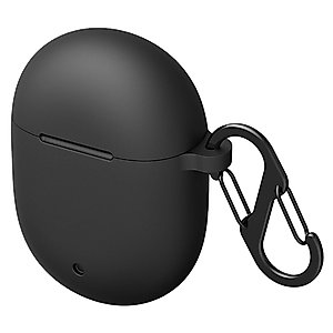 Aotao Pixel Buds 2 Silicone Case, Soft Shockproof Protective Case Compatible with Pixel Buds 2 (Pixel Buds 2, Black)