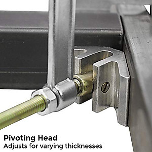 Strong Hand Tools JointMaster, 90 Degree, Angle Clamping Tool, Throat Depth: 3", Max Capacity: 1-1/4", OAL: 8-1/2", Single Hand T-Joint Clamp Tool, PL634