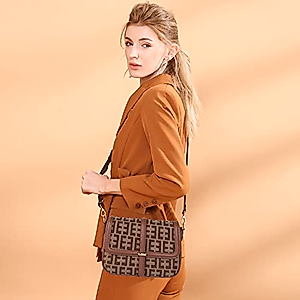 Shoulder Bag for Women Handbag for Women Crossbody Handbag for Women Leather Fashion Tote Women's Top-Handle Handbags Shoulder Bag Handbag Fashion Satchel Purse