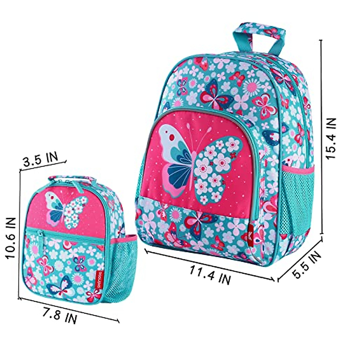 Daaupus 12-Inch girl preschool backpack,Kids Backpack for Boys & Girls, Perfect for Daycare and Preschool, Unique design print backpack for school and travel