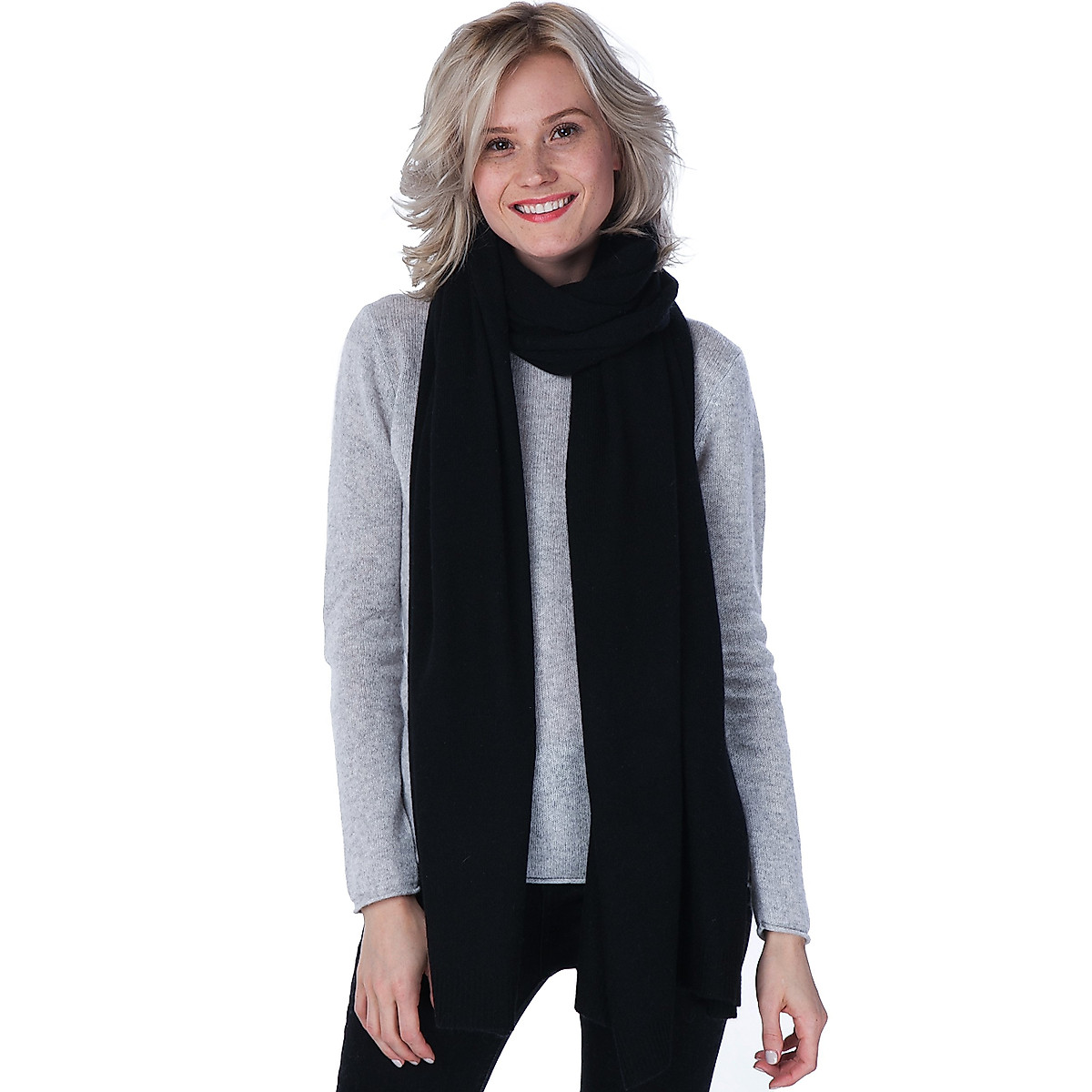 cashmere 4 U 100% Pure Cashmere Wrap Shawl- Extra Large Stole Scarf for Woman