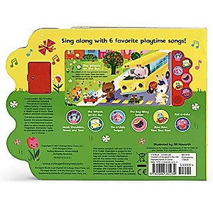 Playtime Songs - Interactive Children's Song Book with 6 Sing-Along Tunes