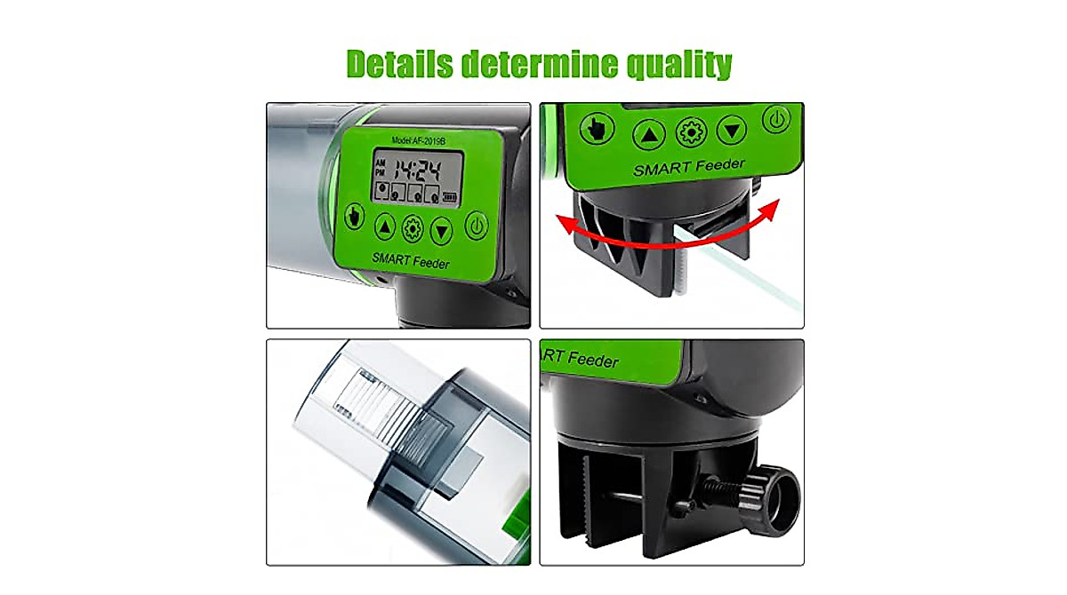 Smart Aquarium Mini Automatic Fish Feeder with Timer