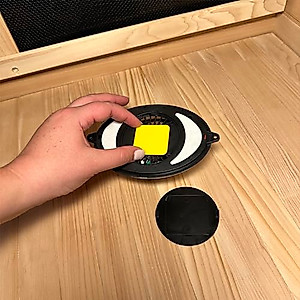 Radiant Saunas SA5015 Infrared Sauna Oxygen Ionizer Fragrance Pad Replacement, 3-Pack, White