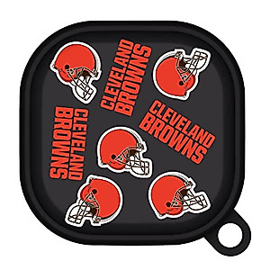 GAME TIME Cleveland Browns HDX Case Cover Compatible with Samsung Galaxy Buds Pro (Select)