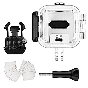 FitStill 60M Dive Housing Case for GoPro Hero 5 Session Waterproof Diving Protective Shell with Bracket Accessories for Go Pro Hero5 Session & Hero Session