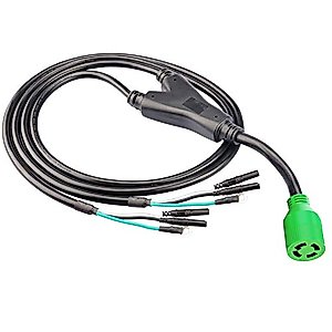 RVMATE 4 Prong 30 Amp Inverter Generator Parallel Cord