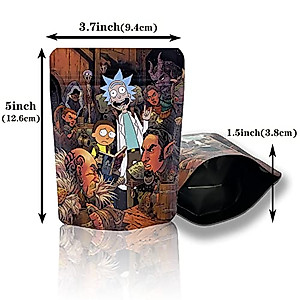 Fantasy Night 100 Pack BW RM Bags , Size 5 x 3.7 inches