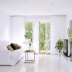 Wenmer 197"x15.7" Matte White Contact Paper White Peel and Stick Wallpaper Removable Self-Adhesive Paper Thicken Waterproof Wallpaper for Kitchen Countertop Cabinet Wardrobe