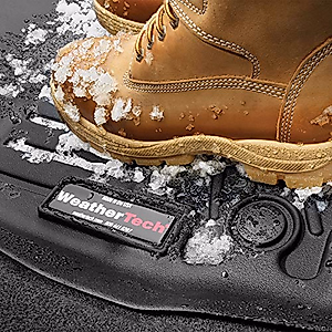 WeatherTech Custom Fit FloorLiners for Toyota Highlander - 1st & 2nd Row (44632-1-2), Black