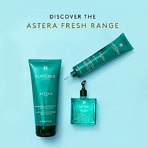 Rene Furterer ASTERA FRESH Soothing Freshness Shampoo, Irritated & Itchy Scalp, Peppermint, Eucalyptus 6.7 fl. oz.