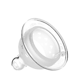 Matyz 4-Pack Silicone Replacement Nipple for Matyz Wide Neck Bottles, Slow Flow, Newborns Up to 3 Months (Size S)