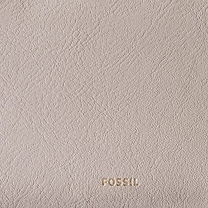 Fossil womens Logan Rfid Around Wallet Zip Clutch, Graystone, One Size US