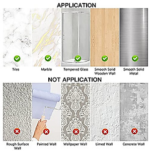 Kadolina Bathroom Hanging Shower Organizer, Over Head Shower Caddy, Adhesive Corner Shower Caddy Shelf, Bathroom Shower Organizer Shelves