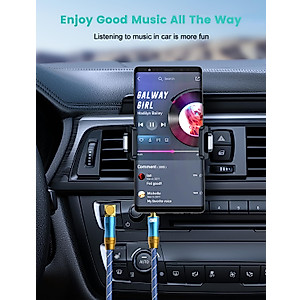 90 Degree Right Angle Aux Cable - [24K Gold-Plated,Sound Quality] EMK Audio Stereo Male to Male Cable for Laptop, Tablets, MP3 Players,Car/Home Aux Stereo, Speaker or More (4Ft/1.2Meters)