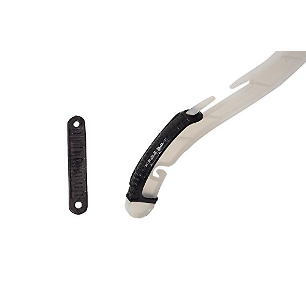 NAHANCO BNS Rubber Non-Slip Grip Strip for Hangers, Removable, 4", Black (Bulk Pack of 1,000)