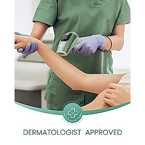 XSOUL Laser Hair Removal for Women and Men (2023 Enhanced Version), Permanent IPL Hair Removal device, at-home Painless Hair Remover on Armpits Back Legs Arms Face Bikini Line, Corded -Dermaflash Pro