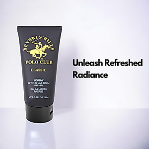 Beverly Hills Polo Club Classic Soothing After Shave for Men | 5oz