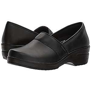 Easy Works Women's LYNDEE Health Care Professional Shoe, Black, 6