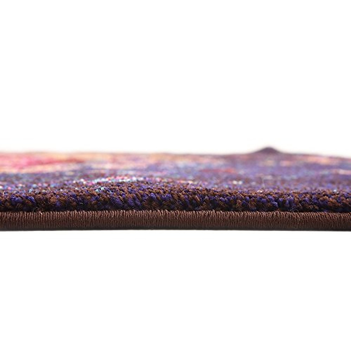 Unique Loom Estrella Collection Colorful Abstract Multi Area Rug (4' 0 x 6' 0)