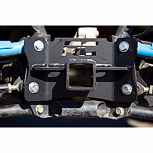 Rough Country 2" Receiver Hitch Plate for 2013-2018 Can-Am Maverick - 97015 Black